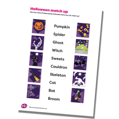 Halloween Matching | EYR