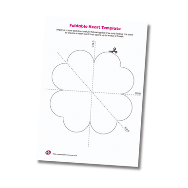 Foldable Heart Template | EYR