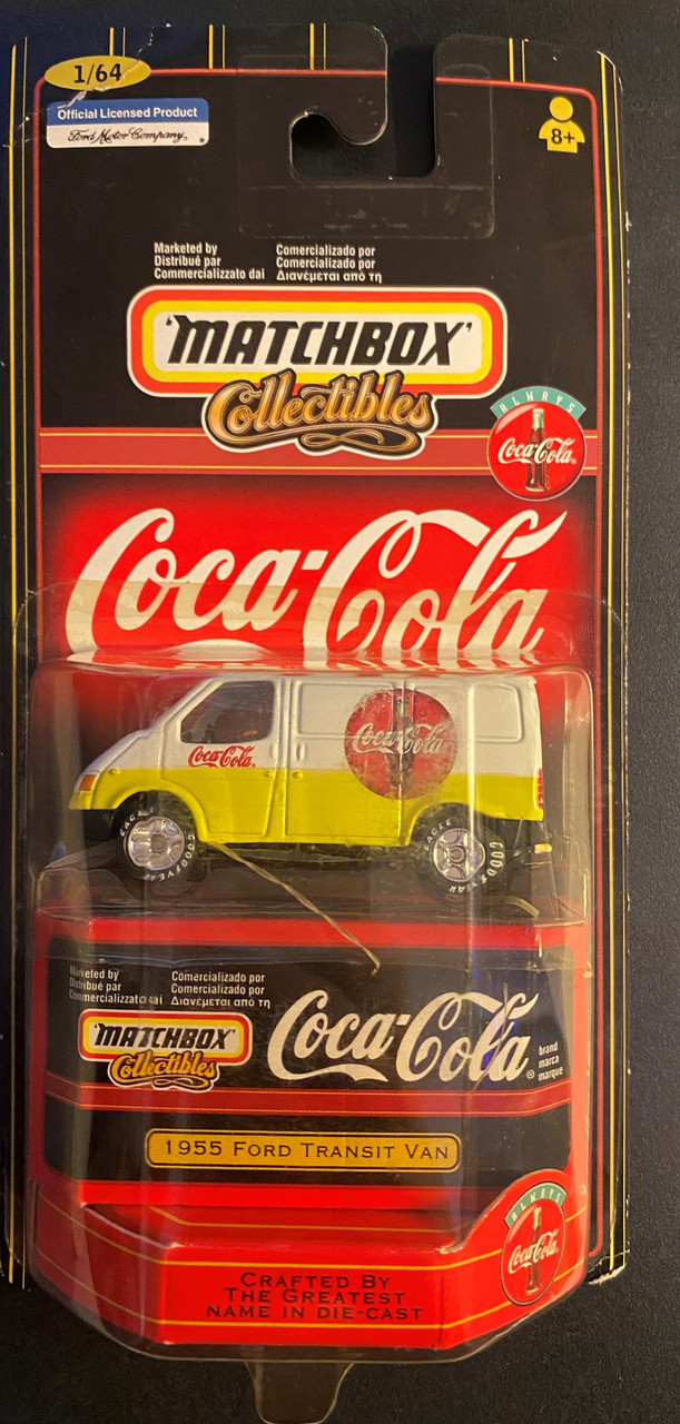 Coca Cola 1955 Ford Transit Van Matchbox Collectible (BK-2)