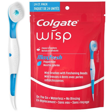 Colgate Wisp 24 Count Pack Max Fresh Peppermint Disposable (GBay 3-A ...