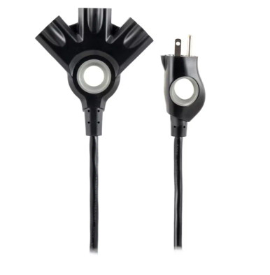 25 Ft Triple Tap Outdoor Extension Cord (Bay 15-A)