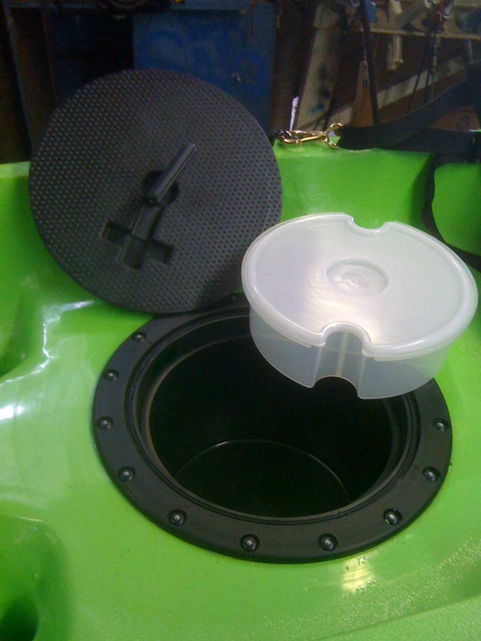 Cobra Kayak Hatch, 10" Round, Complete - TG Watersports, LLC