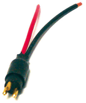 Pelican 12V male plug