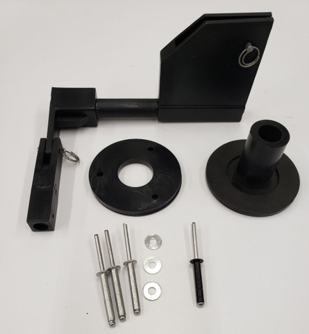 Water Wheeler Pedal Boat Rudder Bracket Assembly