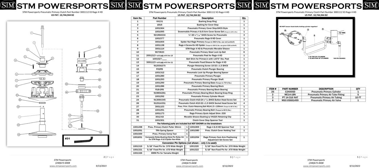 ATV/UTV, Side By Side - Can-Am - 2022 - Maverick X3 - STM Rage Primary ...