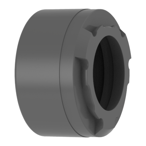 ER25 Zeta Mini Collet Nut - T-Tool USA eShop