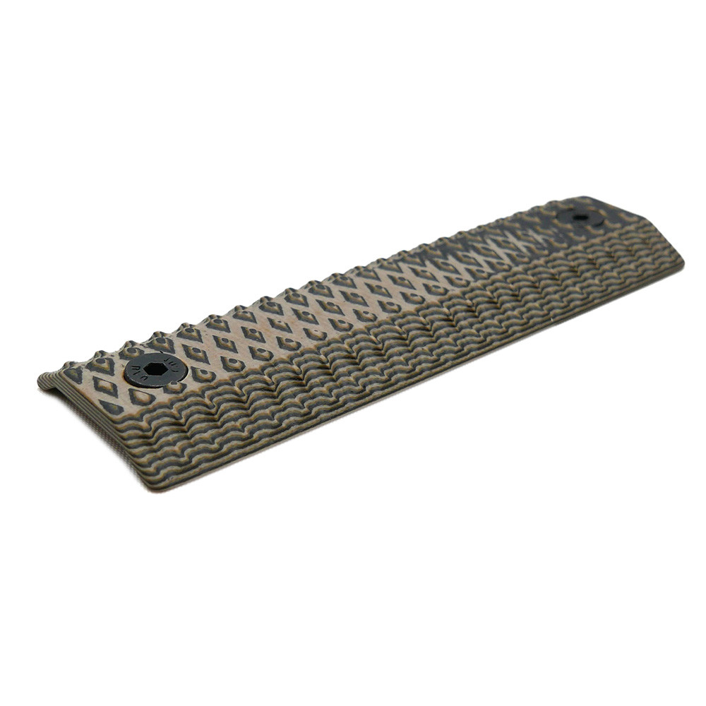 5 Slot G10 Keymod AR Rail Covers Diamond Cut Texture