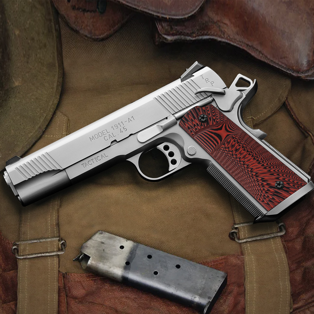 Cool Hand 1911 G10 Grips, Gun Grips Black Screws Included, Full Size ...