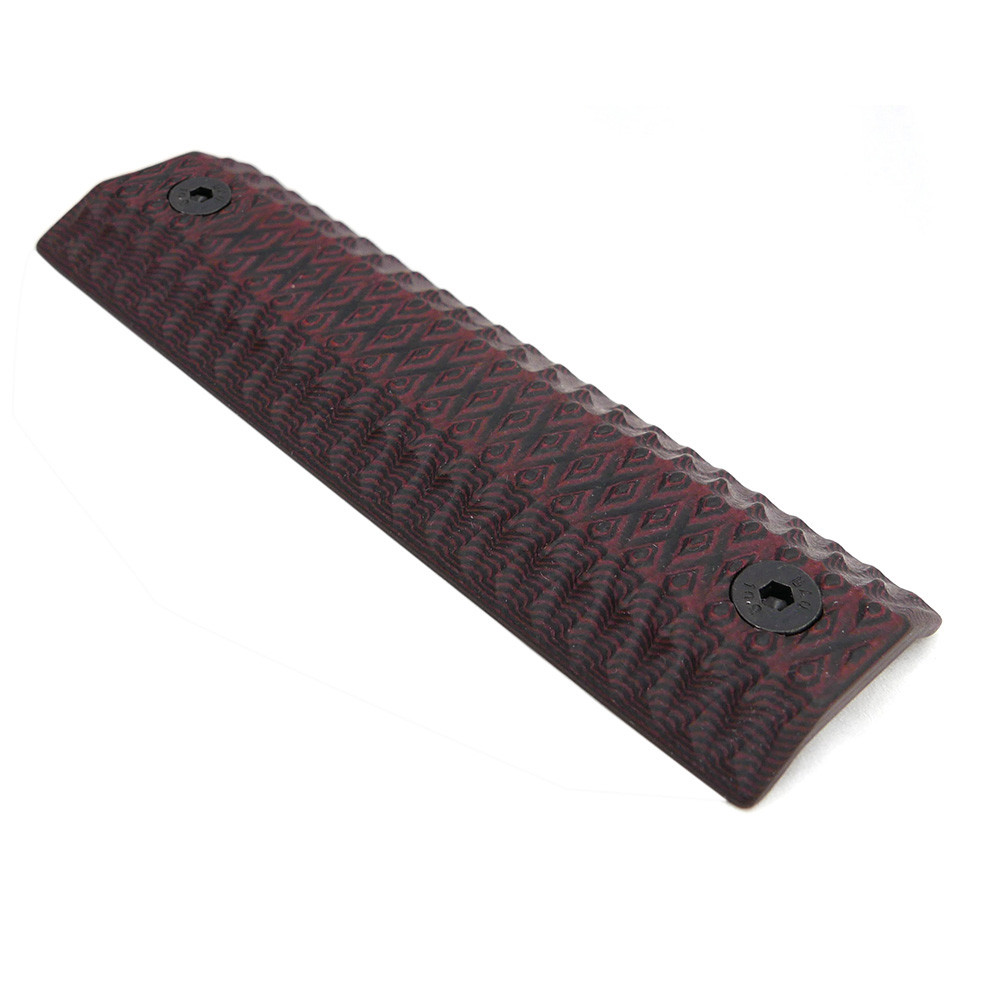 5 Slot G10 Keymod AR Rail Covers Diamond Cut Texture