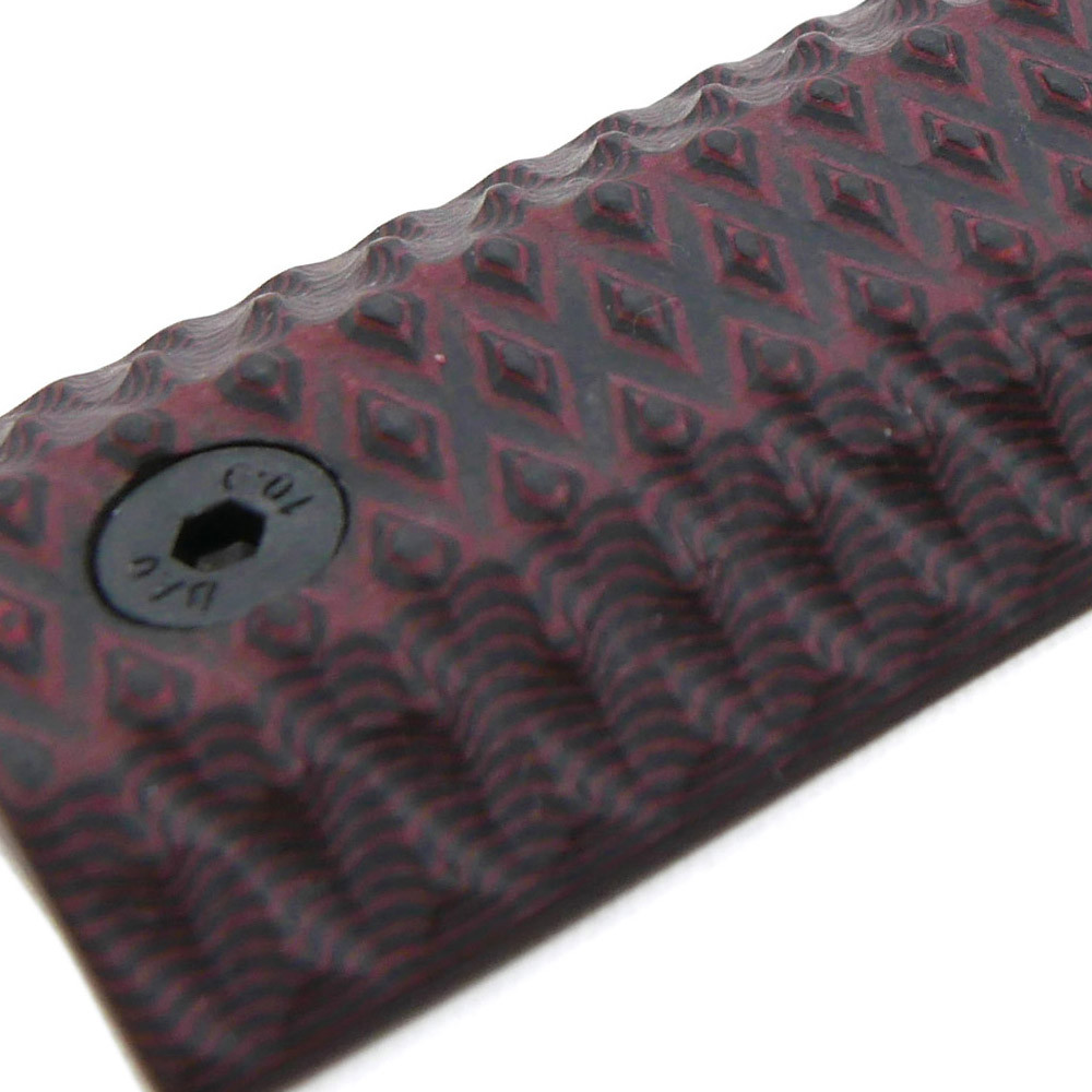 5 Slot G10 Keymod AR Rail Covers Diamond Cut Texture