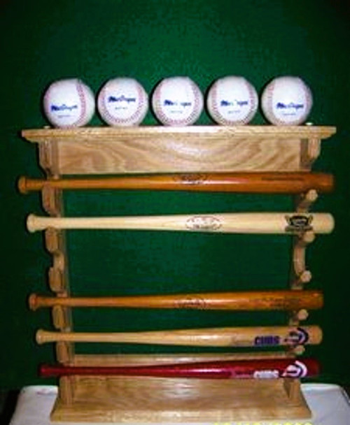 Custom Designed Wooden Mini Bat Displays