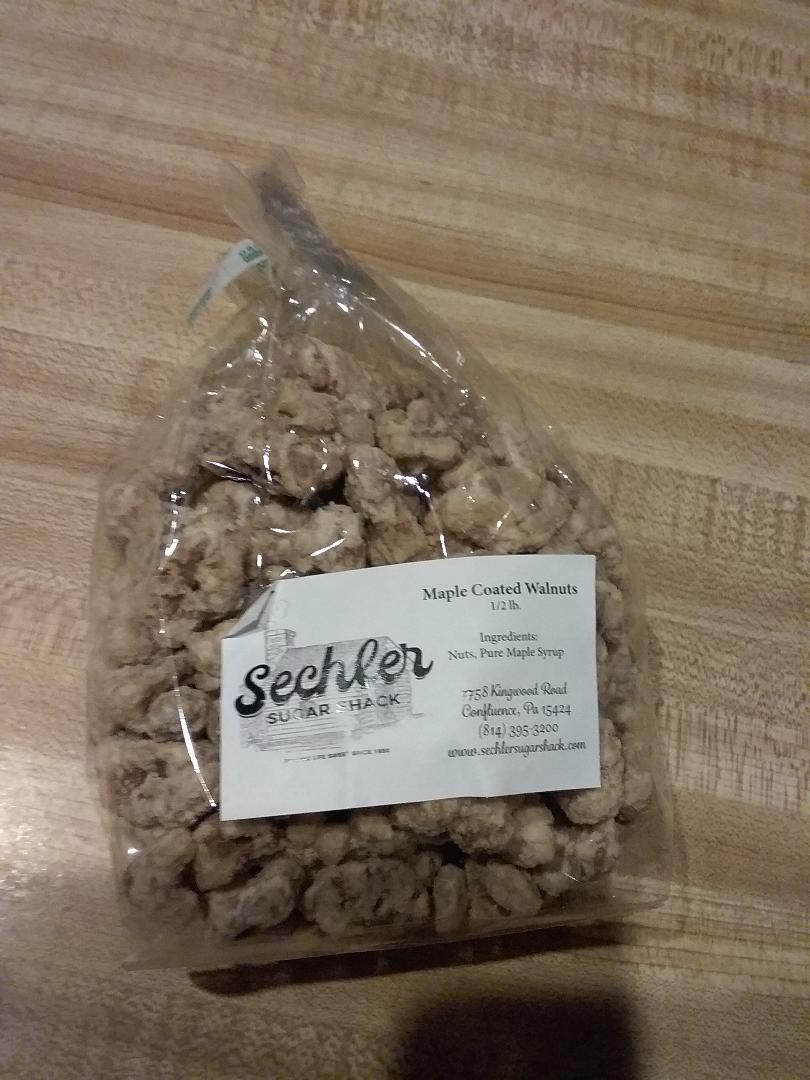 Maple Coated Walnuts