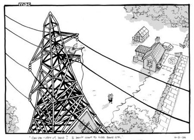 39344756-Mac Cartoon for Mail on Sunday 6 Feb 2022 Man climbing an ...