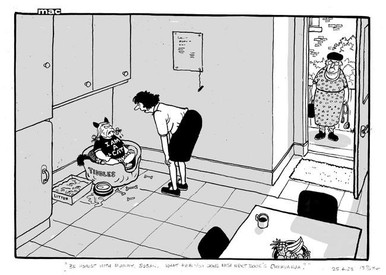 39734751-Mac cartoon MOS 25 06 23 Caption: ‘Be honest with mummy, Susan ...