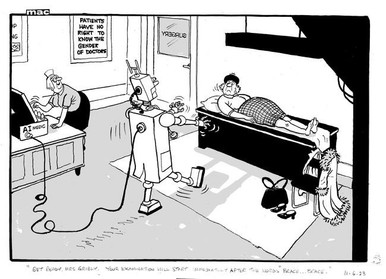 39729166-Mac cartoon MOS 11 06 23 Caption: ‘Get ready, Mrs Gribly. Your ...