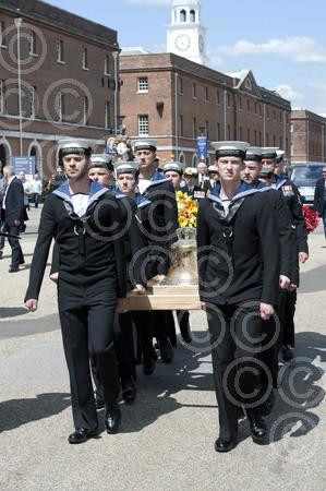 33204324-THE PRINCESS ROYAL AT THE UNVEILING OF HMS HOOD S SHIP S BELL ...