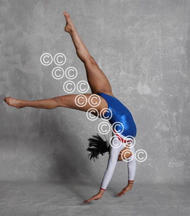 35931881-Gymnast Ellie Downie feature, shows off her moves before the ...