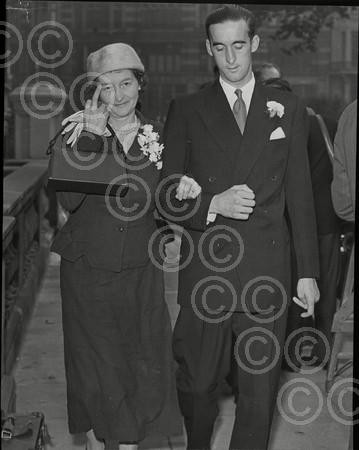 34509077-Wedding of Athlete Gordon Pirie and Miss Shirley Hampton at ...
