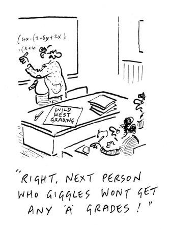 38930517-Cartoon by Pugh, Right, next person who giggles won’t get any ...