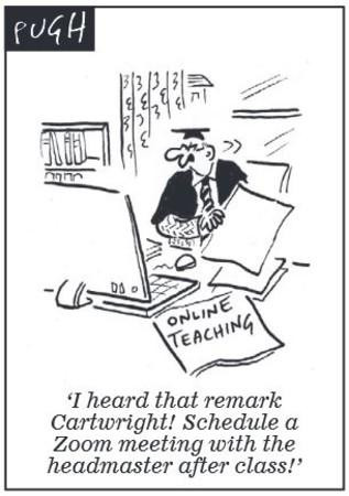 38647427-Jonathan Pugh cartoon Daily Mail 11 05 20 Caption: ÔI heard ...