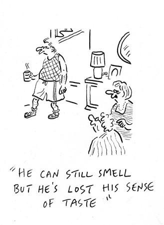 38867618-Pugh cartoons, 2020. Taste Smell : 19 5 20 - Newsprints