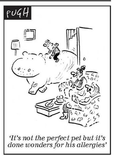 37350880-Cartoon by Pugh, ÔItÕs not the perfect pet but itÕs done ...