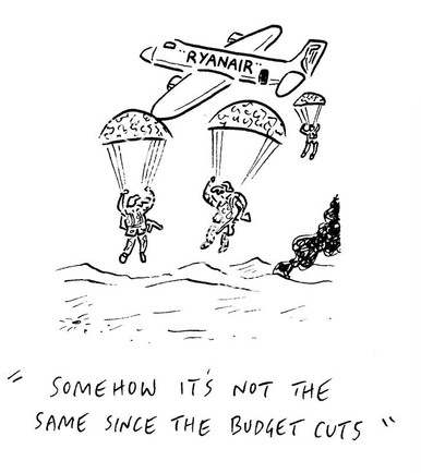 18096704-Somehow it's not the same since the budget cuts - Newsprints