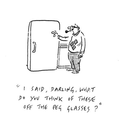 18097378-I said, darling, what do you think of these off the peg ...