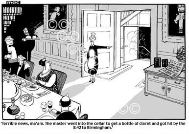 20029410-A Mac Cartoon for the Daily Mail 11 01 2012. - Newsprints
