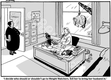 27787172-Cartoon by mac, I decide who should or shouldn t go to Weight ...