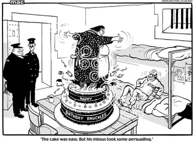 28416564-Mac cartoon DM 19 08 14 P. 19 about murderer Liam Whitnell in ...