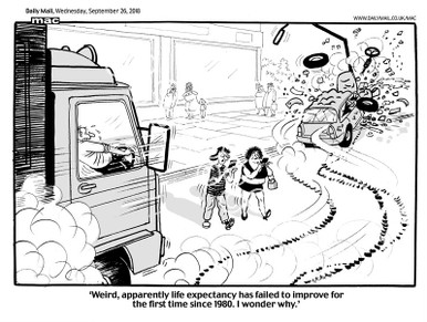 36898926-Mac cartoon that appeared in the Daily Mail 26 09 2018. It s ...