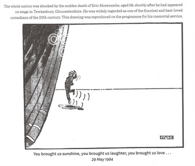 37285784-Mac cartoon for the Daily mail 29th May 1984 showing Eric ...