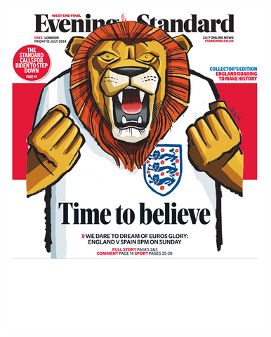 40004920-Evening Standard Cover - 12 July 2024 - Newsprints