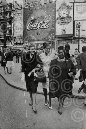34454204-The Black Nativity play at the Criterion theatre Actresses L-R ...