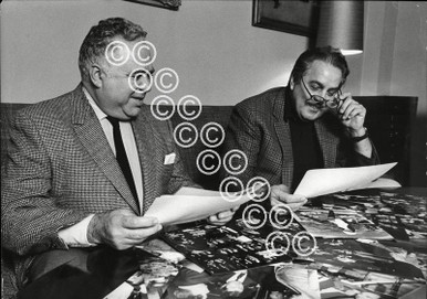 34611511-Harry Saltzman and Albert Broccoli, producers of James Bond ...