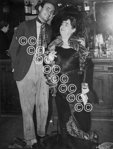 34742705-Ella Maxwell and Peter Ward in rehearsal at the Palace Theatre ...