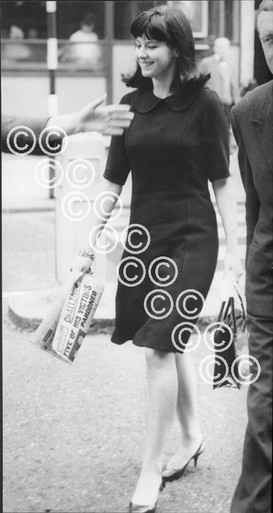 34758094-Actress Georgina Ward . . - Newsprints