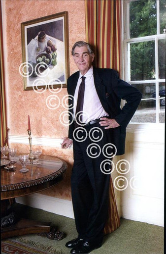 34887419-Actor James Villiers at home in Arundel, West Sussex ...