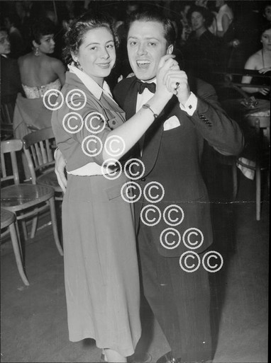 34914946-Actor Richard Attenborough, dances with Joyce Ellis, from ...
