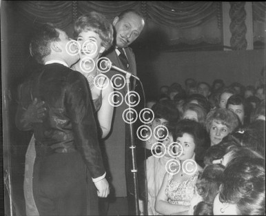34915004-L-R: Actor Alfie Bass, actress June Thorburn, and actor Bill ...