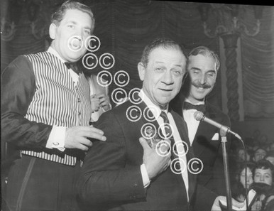 34915013-L-R: Actors Alfie Bass and Sid James, with Howard French ...