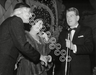 34915075-DJ Jimmy Savile with actress Frances Bennett, and actor ...