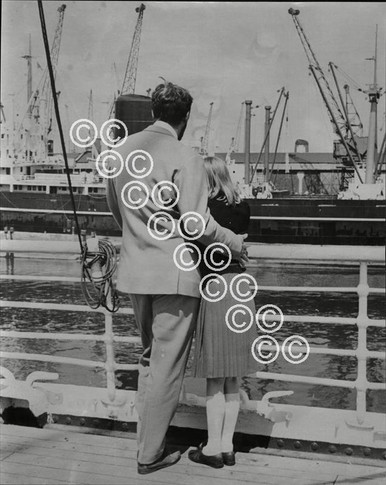 35418904-Actor Bill Travers and daughter, Anna. for full caption see ...