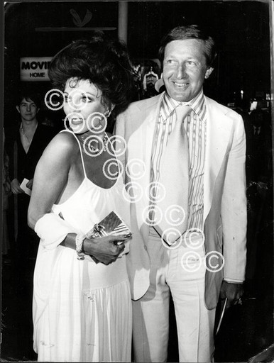 35585279-Actress, Joan Collins and her film producer husband, Ron Kass ...
