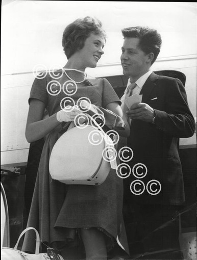 35678250-Julie Andrews, actress singer, with husband Tony Walton at ...