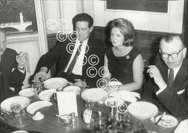 35963133-Author and Journalist Shirley Lord with John Gregson and ...