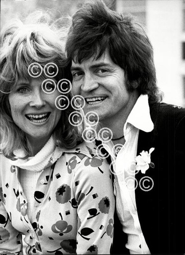 36862992-Actor Patrick Mower and actress Virginia Stride who are ...