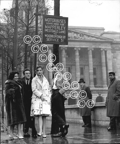 37397489-Actor Albert Finney, Norman Rossington, Actress Shirley Ann ...