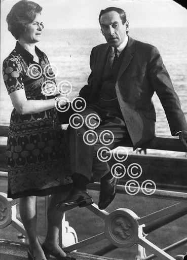 40006265-MP Jeremy Thorpe and wife Mrs Marion Thorpe (1926-2014) at ...